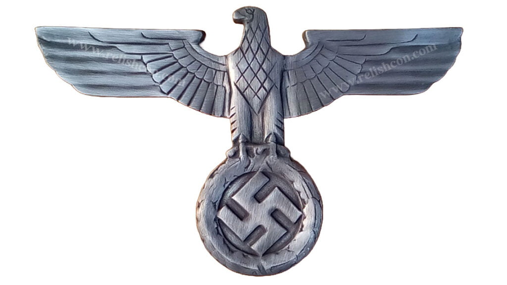 German Wall Eagle – Antique Silver – Relishcon
